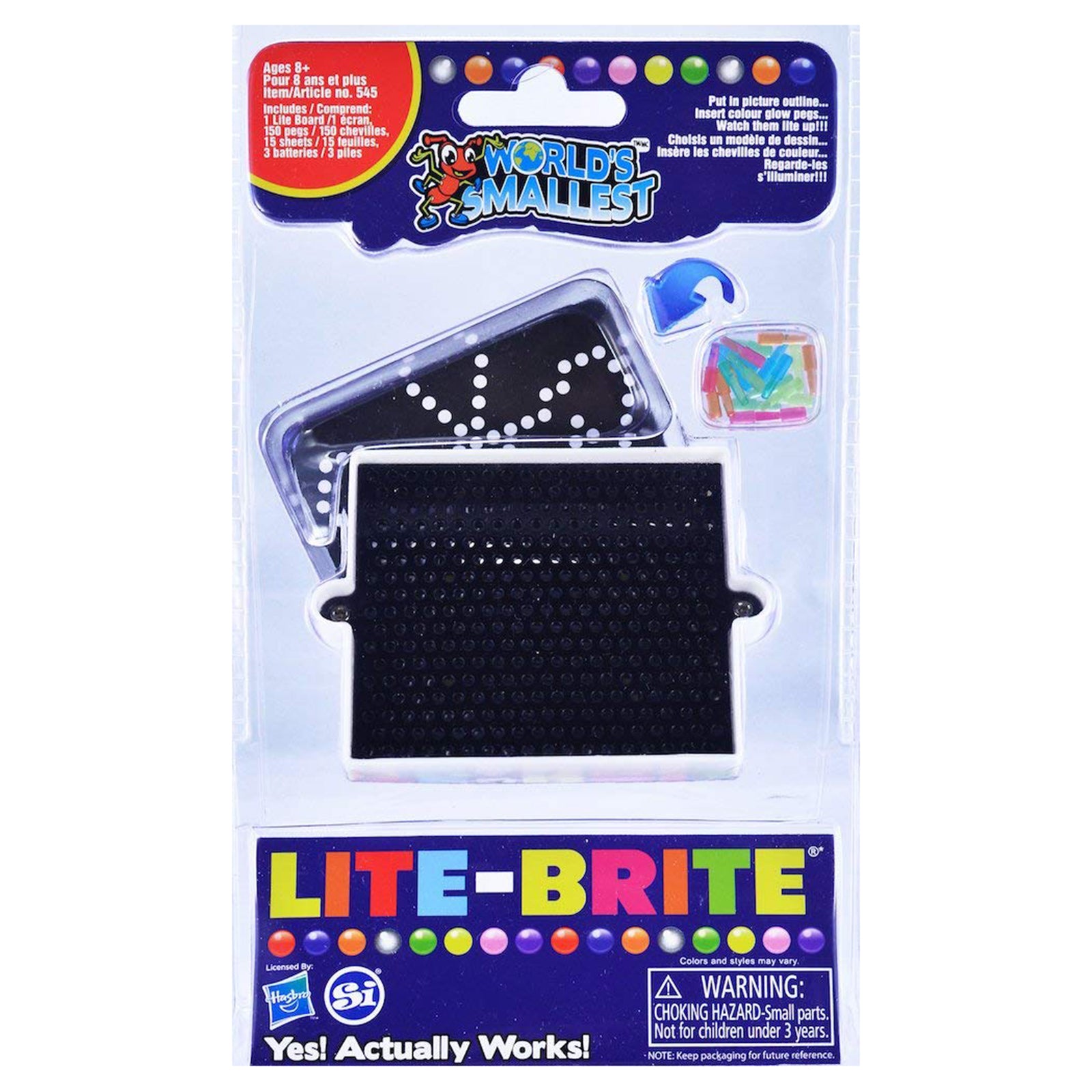 World's Smallest Lite-Brite Set | Radar Toys