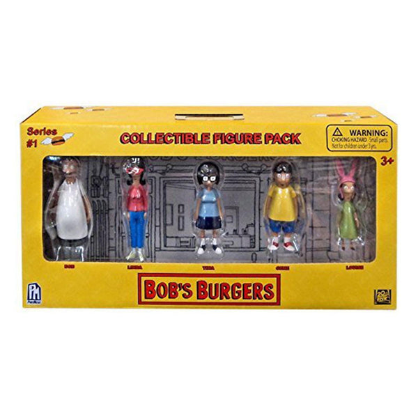Bob's Burgers 5 Figure Collectible Set | Radar Toys