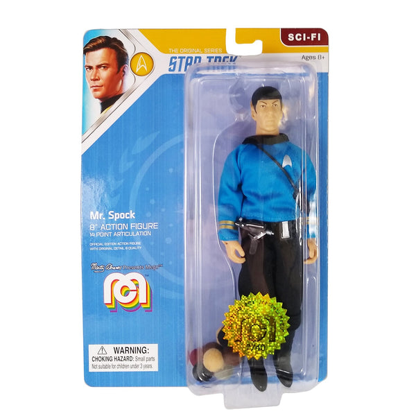 Mego Sci-Fi Star Trek Captain Mr. Spock 8 Inch Action Figure | Radar Toys