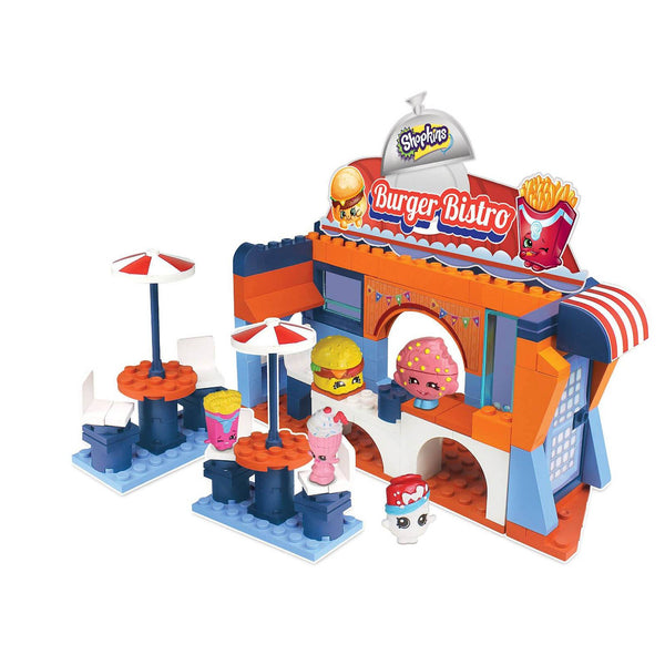Shopkins Kinstructions Burger Bistro Building Kit Set | Radar Toys