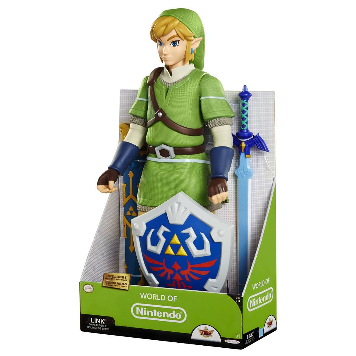Link Action Figure Zelda Toys 20 Inch Link Figure NES – Radar Toys