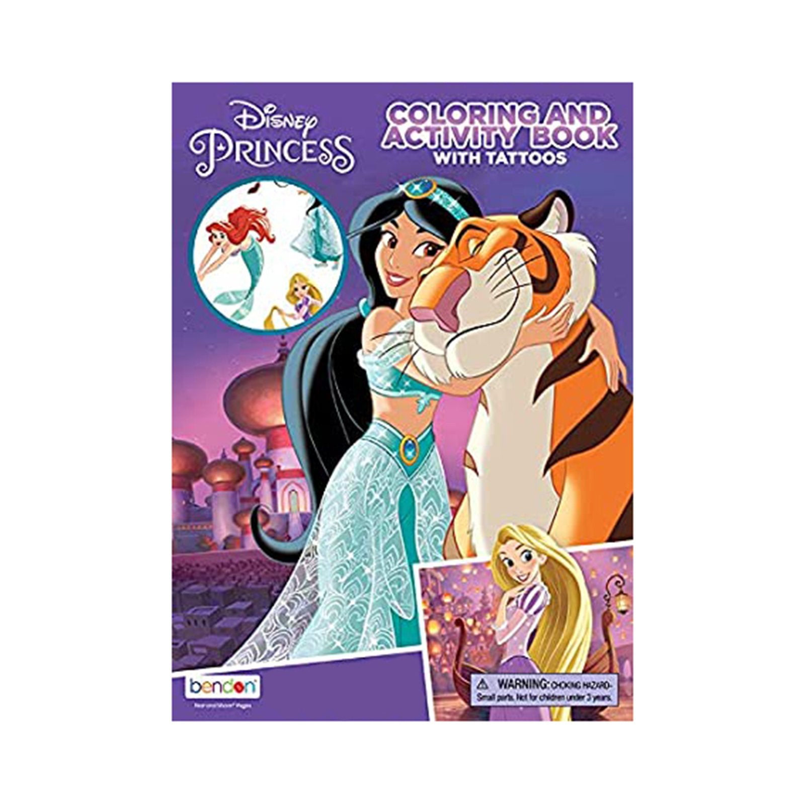 Bendon Disney Princess Coloring Activity Book With Tattoos|Radar Toys