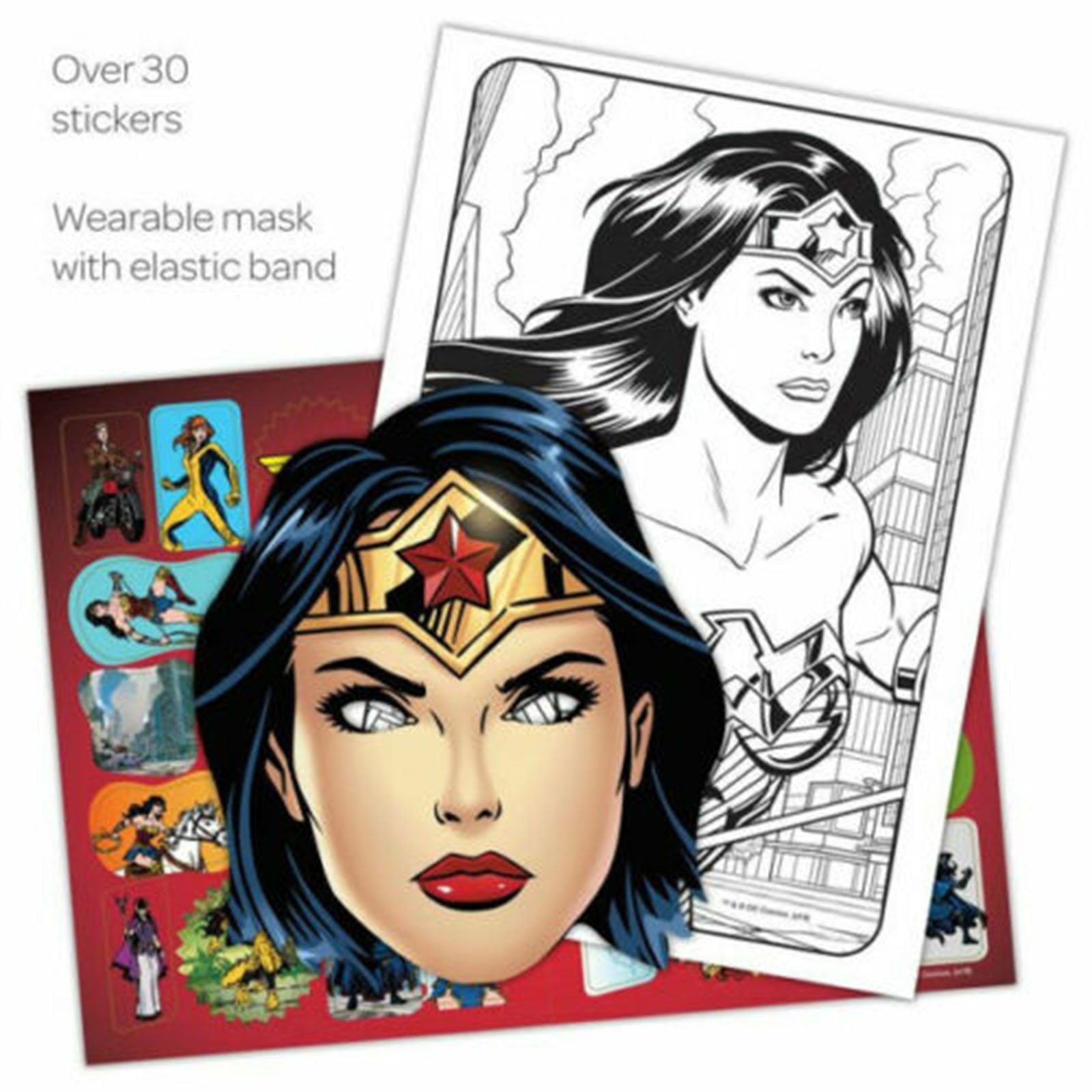 wonder woman coloring book