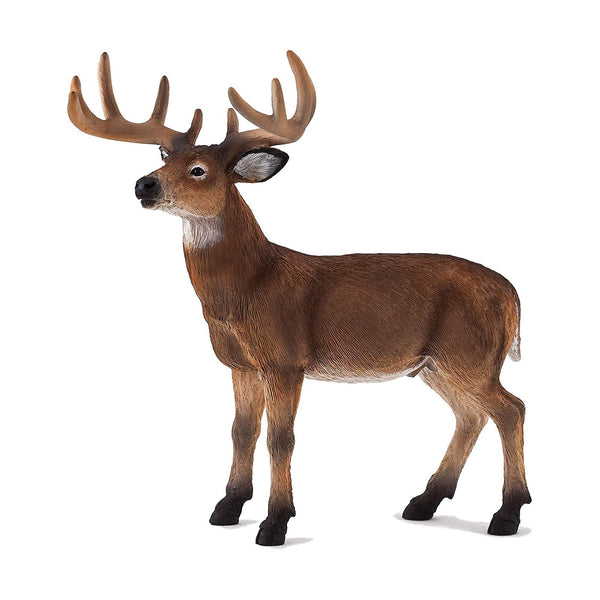 MOJO White Tailed Deer Buck Animal Figure 387038 | Radar Toys