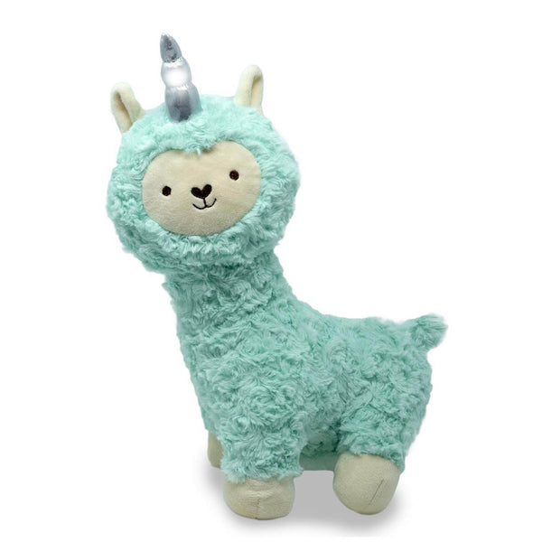 Cuddle Barn Lovely Lamacorn Seafoam 14 Inch Plush With Sound | Radar Toys