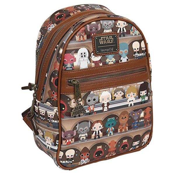 Loungefly Star Wars Cantina Chibi Characters Mini Backpack | Radar Toys