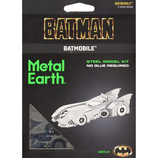 Metal Earth DC Batman 1989 Batmobile Steel Model Kit | Radar Toys