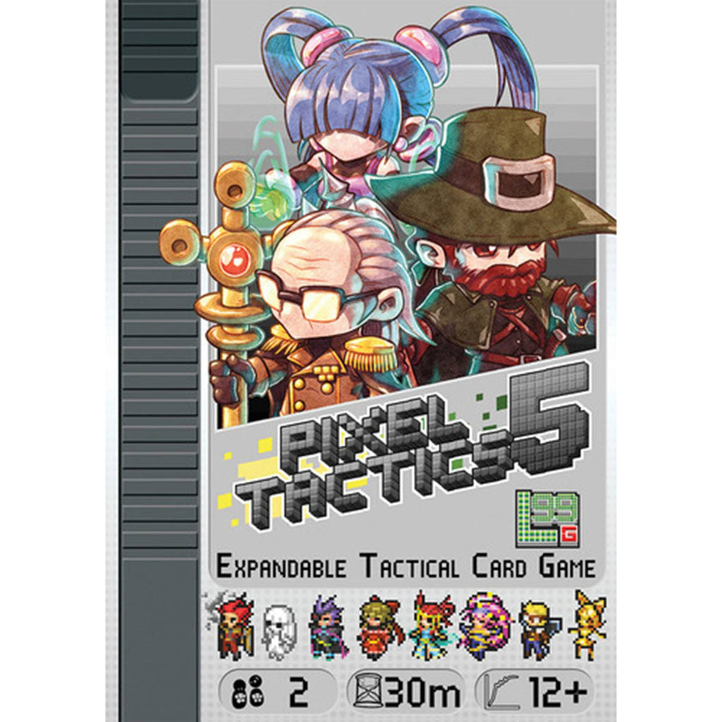 Pixel Tactics 5 Card Game Strategy Games | Radar Toys