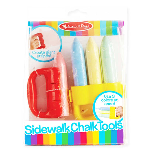 Sidewalk Chalk Melissa And Doug 3 Colors At Once Tool | Radar Toys