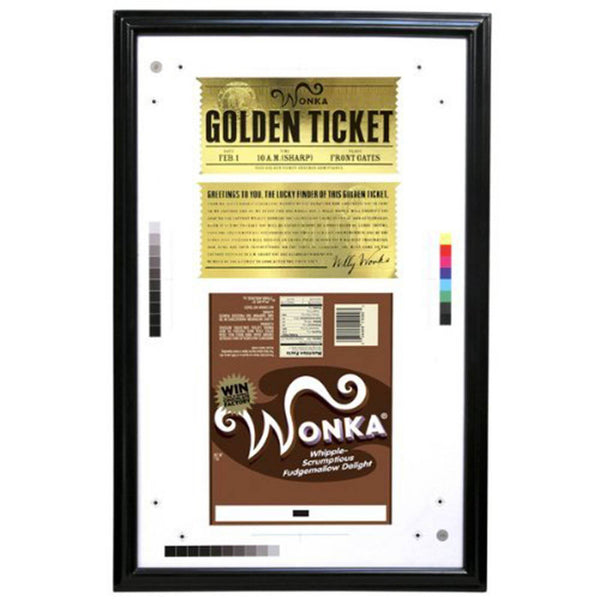 Golden Ticket Willy Wonka Replica Kids Decoration NECA – Radar Toys