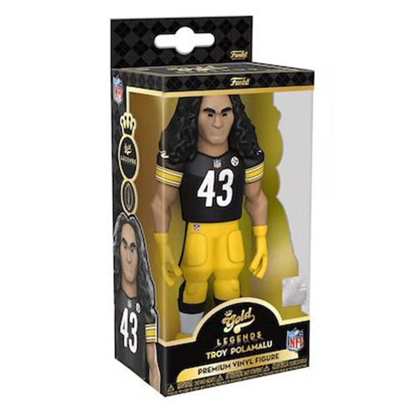 Funko NFL Gold Troy Polamalu Vinyl Figure | Radar Toys