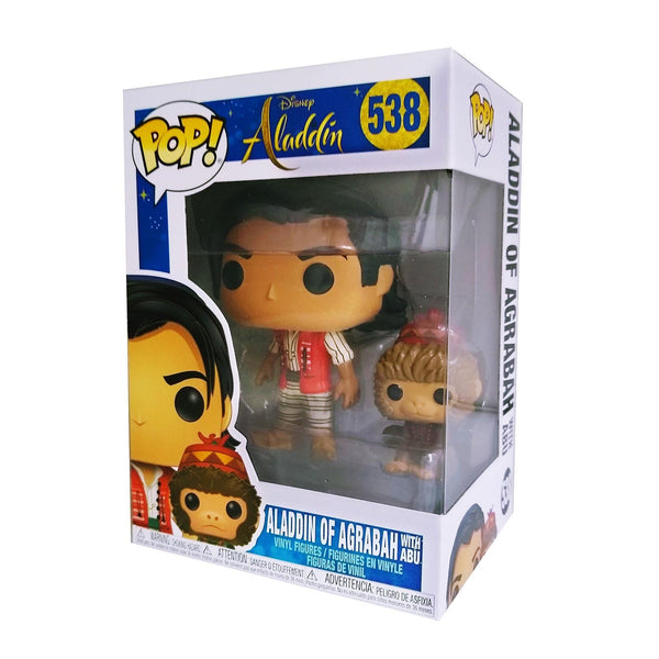 Funko Disney Aladdin Live Action POP Aladdin With Abu Vinyl Figure ...