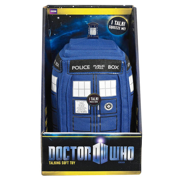 Talking Tardis Plush Figure Doctor Who Stuffed Toys | Radar Toys