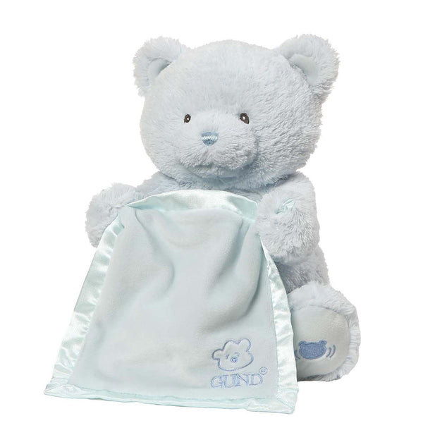Gund My First Teddy Peek A Boo Blue 11 Inch Plush | Radar Toys