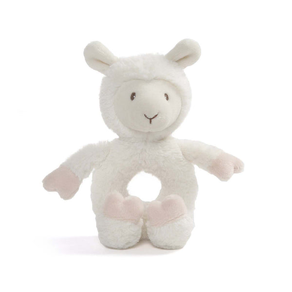 Gund Toothpick Llama Rattle 7 Inch Plush Figure 6050679 | Radar Toys
