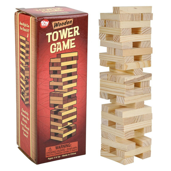 Wooden Tower Classic Game Set| Radar Toys