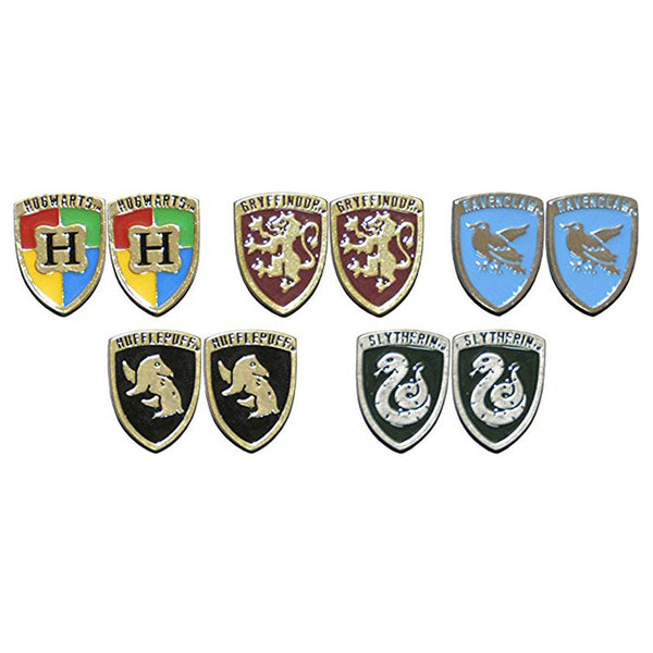 Harry Potter Earrings Set House Crests Hogwarts | Radar Toys