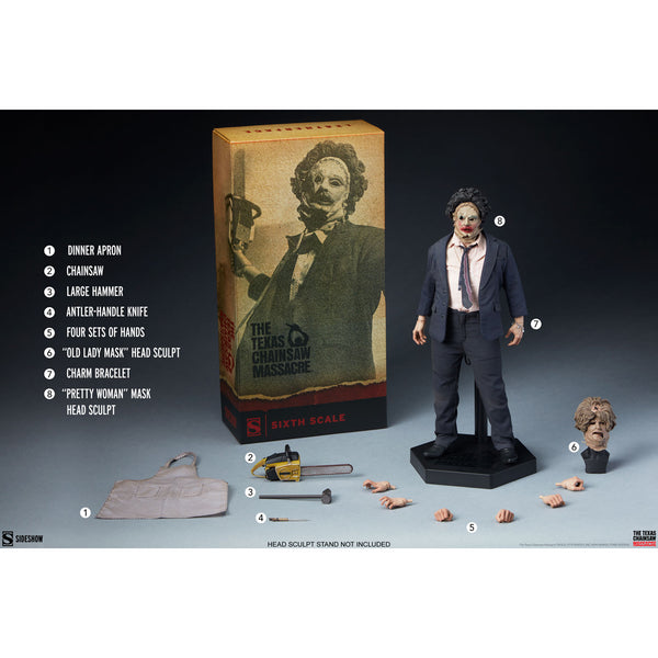 Sideshow Texas Chainsaw Massacre Leatherface Deluxe Figure| Radar Toys