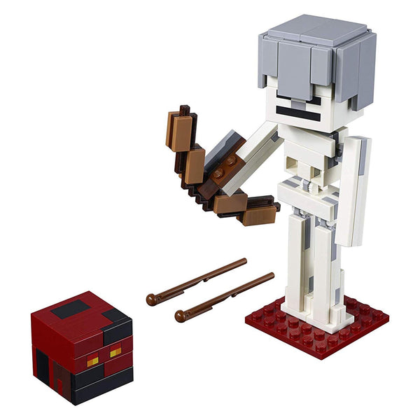 LEGO® Minecraft Skeleton BigFig With Magma Building Set 21150 | Radar Toys