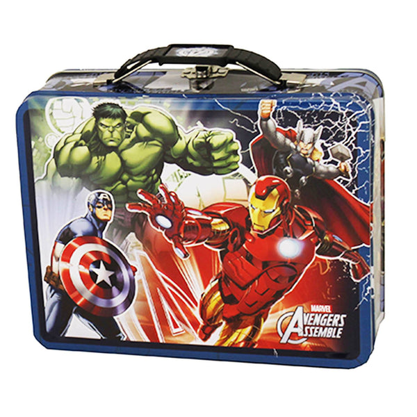 Avengers Lunchbox Metal Marvel Kid's Lunchboxes – Radar Toys