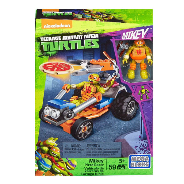Mega Construx TMNT Mikey Pizza Racer Building Set | Radar Toys