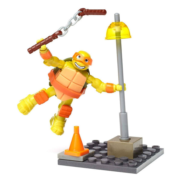 Mega Construx TMNT Mikey Streetlamp Building Sets | Radar Toys