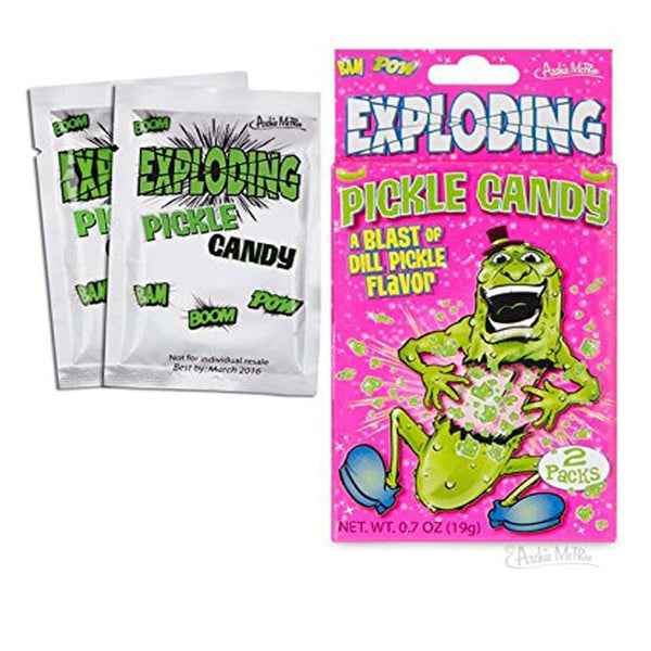 Exploding Pickle Candy Novelty Candies Archie McPhee | Radar Toys