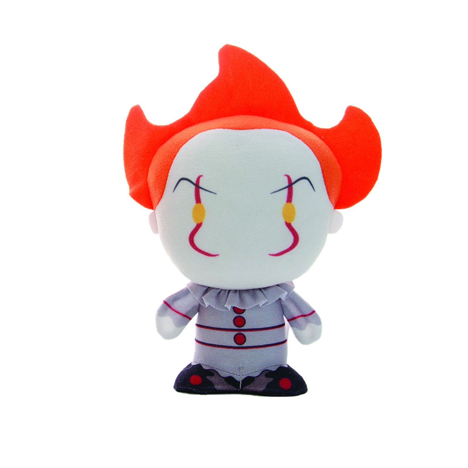 Yume Horror Pennywise 4 inch Plush Charm Clip Figure | Radar Toys