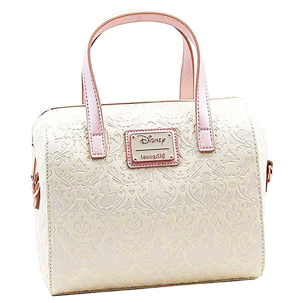 Loungefly Disney Princess Damask Debossed Duffle Bag Purse | Radar Toys