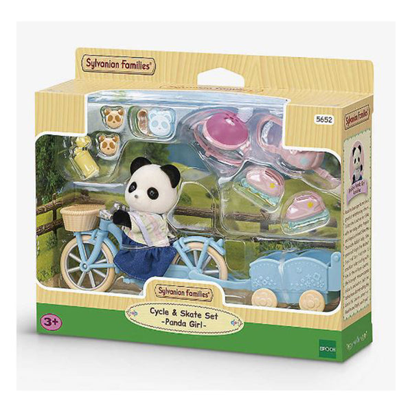 Calico Critters Cycle And Skate Pookie Panda Girl Accessory Set CC1981 ...