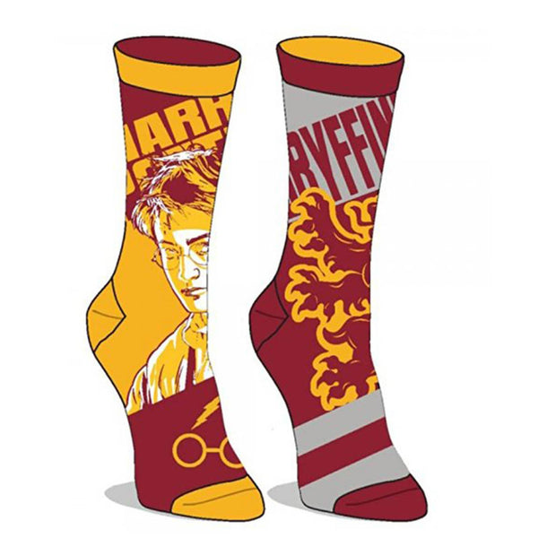 Harry Potter Socks One Pair Crew Reversible | Radar Toys