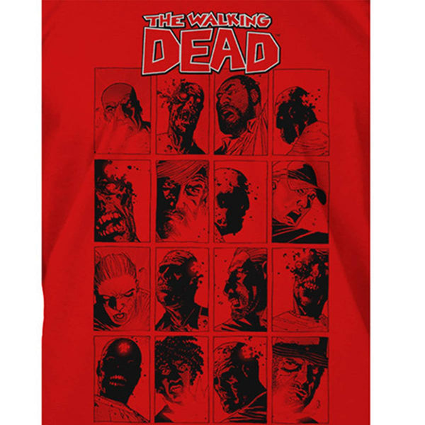 The Walking Dead Red Faces Premium Tee Shirt – Radar Toys