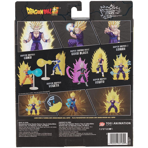 Dragonball Super Dragon Stars SSJ Vegito Power Up Pack Figure Set ...