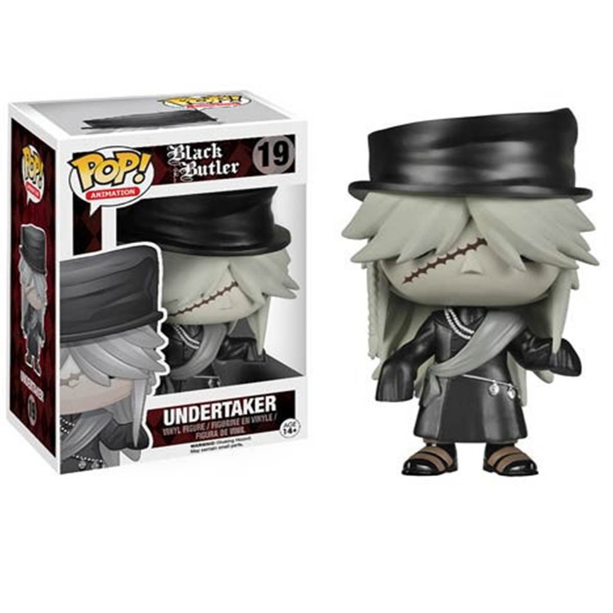 Black Butler POP Vinyl Undertaker Figure Funko Toys – Radar Toys
